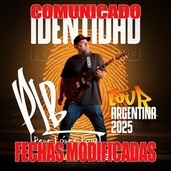 Pepe López Band reprogramó su “Identidad Tour” por Argentina ...